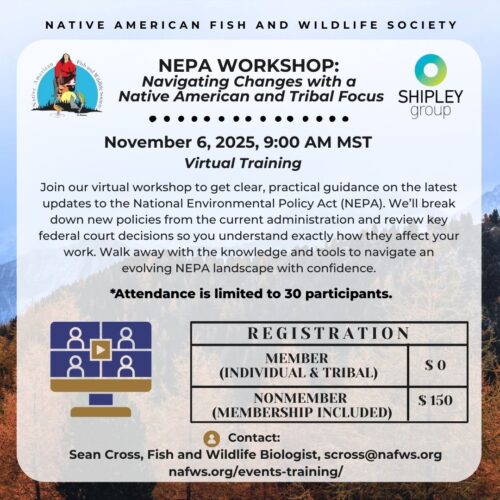 Navigating NEPA Changes – Native American and Tribal Focus - Native ...