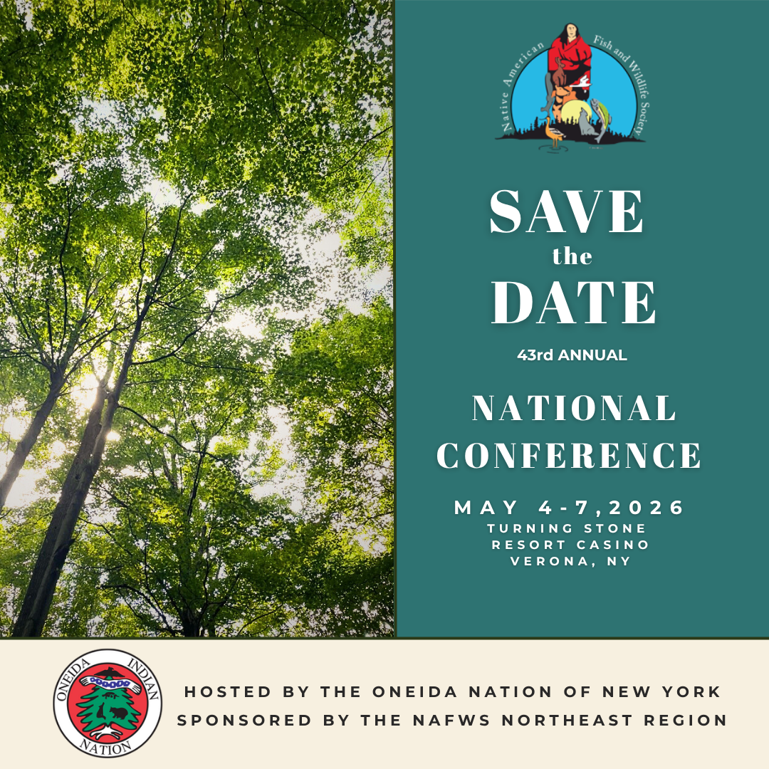 2026 Annual National Conference - Native American Fish and Wildlife Society